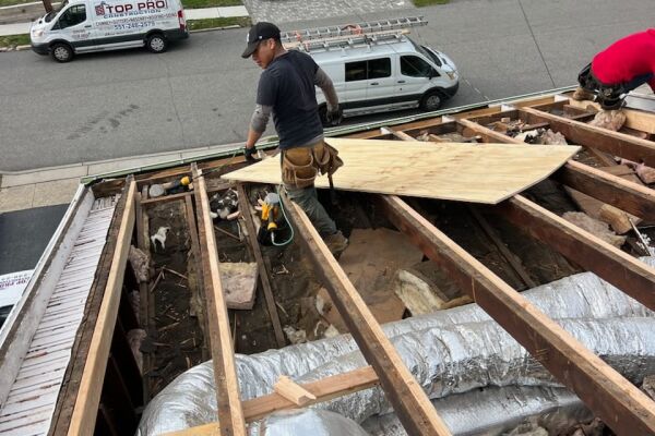 Emergency Roof Repair in NJ | 24-Hour Response | Top Pro Construction LLC